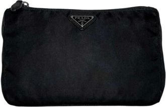 Prada Pre-owned Vintage Pouch - Femme - Pre-owned - Noir - Taille: ONE Size