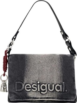 Desigual Bag Half Logo D - - Bags - Damen - Schwarzk - ONE SIZE