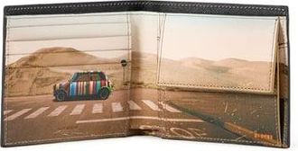 Paul Smith Porte-monnaie en cuir grain&eacute;