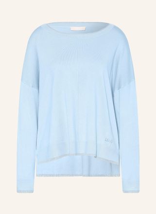 Liu Jo Liu Jo Pullover Mit Glitzergarn blau