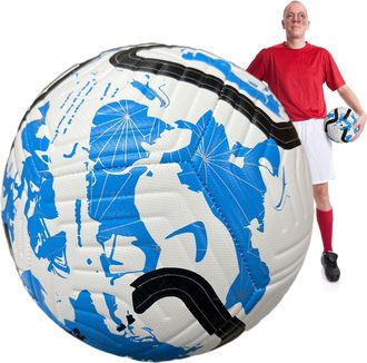 Generic Fußball Für Kinder Und Jugendliche - Trainingsfußball Mit Hülle 5, Strapazierfähiger Outdoor- fürTeenager-Spieler | Leichte Fußball Vorausübung