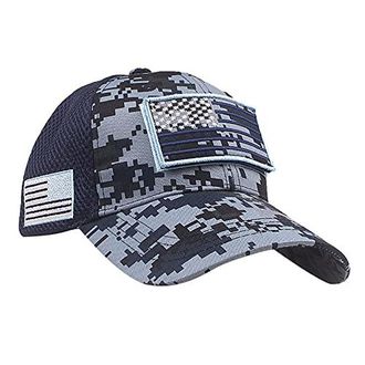 Generic Vieux chapeau d&eacute;t&eacute; pour le printemps et le drapeau de la casquette de baseball Callboy, bleu, taille unique