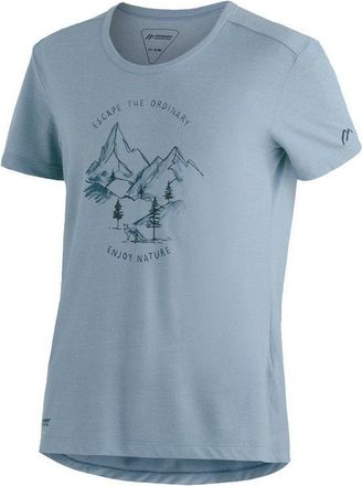 Maier Sports T-Shirt Tamarack M Herren Funktionsshirt, Freizeitshirt mit Aufdruck, Regular Fit