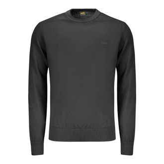 HUGO BOSS Avac C-1 Tricot Col Rond - Homme - Pulls - Noir - Taille: M