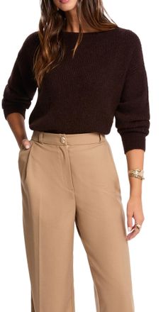 Morgan Pullover, Kaffee M, XS