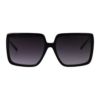 Karl Lagerfeld Rechteckige Sonnenbrille - - Accessories - Damen - Schwarzk - 58 MM