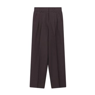 Raffaello Rossi Femme, Pantalons, Brun, Taille: 40 FR Wide Pantalons