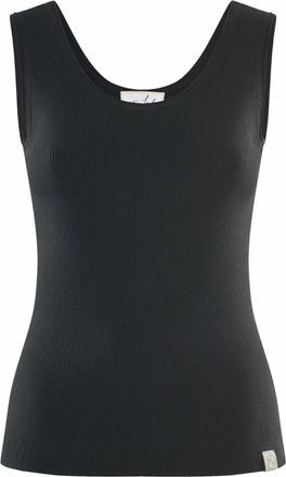 You Look Perfect Sticktop TOP BLOSSOM - Geripptes Merino Top mit Rundhals