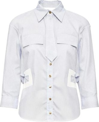 Elisabetta Franchi Femme, Blouses et Chemises, Multicolore, Taille: 40 FR Chemises
