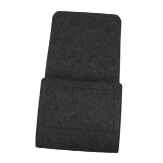Angoily Filz Bedside Organizer Hängend Verdickte Betttasche mit Seitenöffnung Aufbewahrungstasche für Bett Sofa Vielseitiger Hänge Organizer für Schlafzimmer 