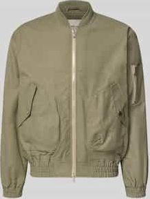 Replay Bomberjacke mit Rei&szlig;verschlusstasche am &Auml;rmel