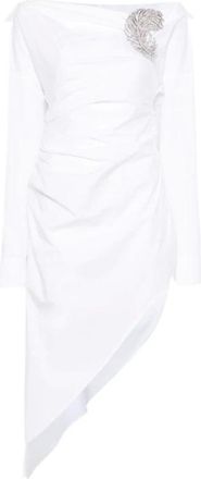 Giuseppe Di Morabito Femme, Robes, Blanc, Taille: 34 FR Shirt Dress