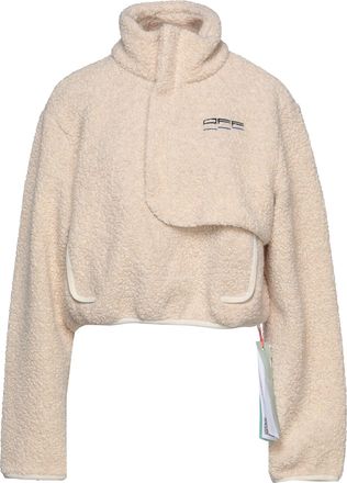 Off-white JACKEN & M&Auml;NTEL - Shearling- & Kunstfell auf YOOX.COM