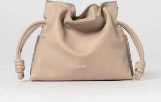 Loewe Flamenco Mini-Beuteltasche aus Kalbsleder mit Kordelzug