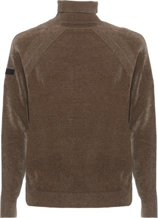 Roberto Ricci Design Rrd, Homme, Pulls, Brun, Taille: L Velvet Turtleneck Knit