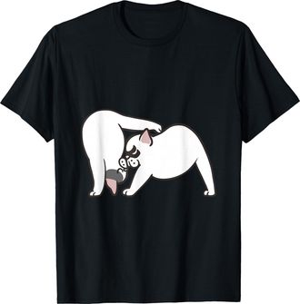 Huebucket Acroyoga Frenchie Love T-Shirt