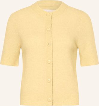Sams&oslash;e & Sams&oslash;e Sams&oslash;e Sams&oslash;e Strickjacke Sanoura Mit Merinowolle Und Alpaka gelb