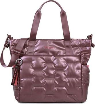 Hedgren Cocoon Puffer Tote Bag Dusty Rose