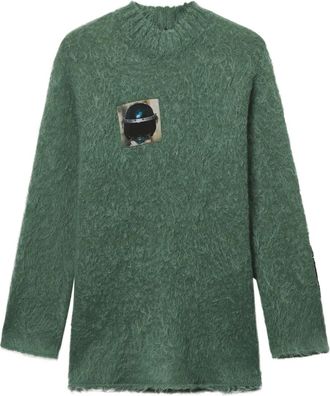 Undercover pull à patch - Vert