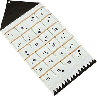 Lurrose 24 Taschen Wandaufbewahrung aus Baumwolle mit Nummern H&auml;ngeorganizer f&uuml;r Kinderzimmer und T&uuml;r Praktische Aufbewahrungstasche f&uuml;r Telefon Haarnadeln un