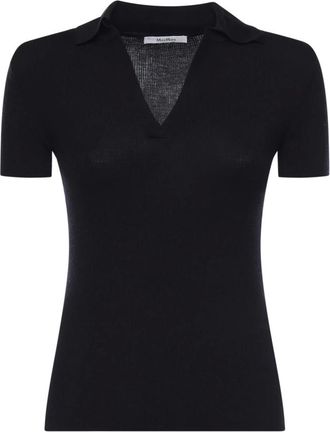 Max Mara Femme, Tops, Bleu, Taille: 38 FR Polo Chemises