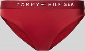 Tommy Hilfiger Bikini-Hose mit elastischem Label-Bund