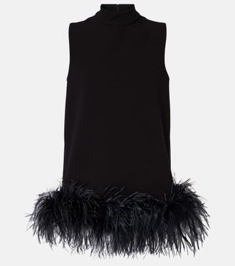 Max Mara Top &agrave; plumes