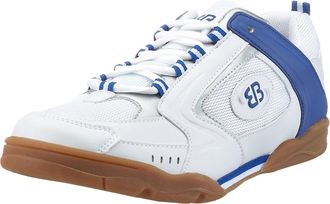 Brütting Perfect Indoor 331001, Herren Sportschuhe - Indoor, weiss, (weiss-silber-royalblau), EU 38