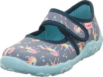 Superfit M&auml;dchen Bonny 1-800283 Hausschuhe, Blau 8120, 33 EU