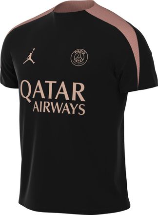 Nike Nike PSG Shirt PSG M Nk Df Strk Ss Top K3R, Black/Black/Rust Pink/Rust Pink, FQ2612-013, S