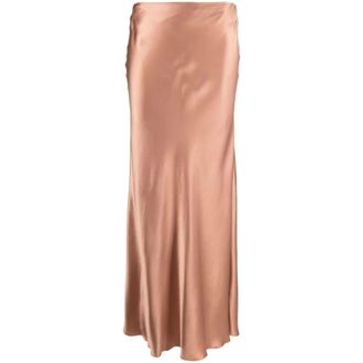 Forte_Forte Femme, Jupes, Rose, Taille: 36 FR Élégante Jupe Chic en Satin Rose