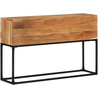 vidaXL Konsolentisch 120x30x75 cm Massivholz Akazie Vidaxl
