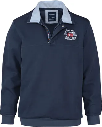 Babista Herren Sweatshirt Bellavunto Casual Sweater dunkelblau, XL - 56/58