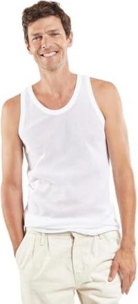 Armor Lux D&eacute;bardeur Maille ajour&eacute;e - Coton l&eacute;ger Biologique Blanc XL