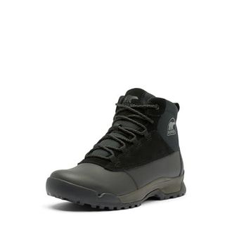 Sorel Buxton Lite Lace Plus Bottes imperm&eacute;ables pour homme, noir/noir, 44 EU