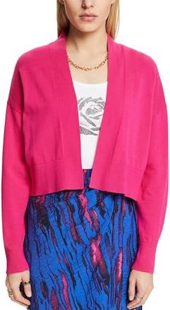Esprit 044ee1i316 Cardigan, 660/Pink Fuchsia, L Femme