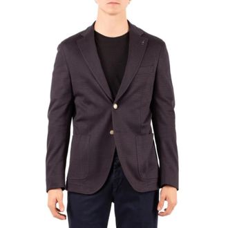 Paoloni Blazer - - Jackets - Herren - Blau - S