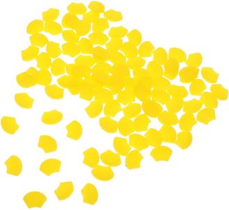 Aboofan 200st&uuml;cke Ananas-imitat Naturgetreue K&uuml;nstliche Fruchtscheiben Mini-Ananas-Modelle Deko-Obst Realistische Frucht-deko f&uuml;r Zuhause K&uuml;nstliche Ananassch