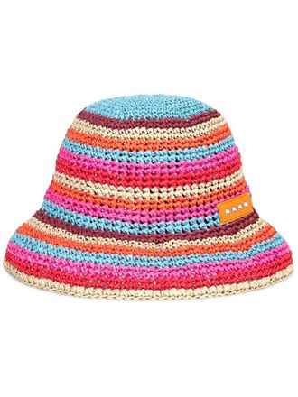 Etro bob en crochet &agrave; rayures - Multicolore