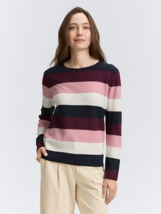 Tom Tailor Strickpullover Pullover & Strickjacken Strickpullover mit Rundhalsausschnitt