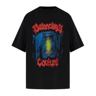 Balenciaga Herren, Oberteile, Schwarzk, XLGr&ouml;&szlig;e