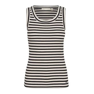 Inwear Gestreiftes Tanktop Schwarz/Wei&szlig; - - Tops - Damen - Mehrfarbig - XS