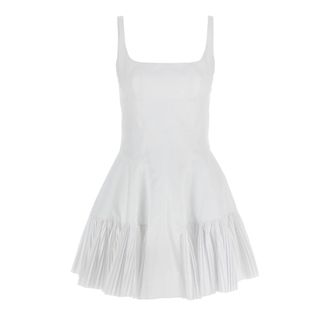 Giovanni Bedin Baumwollmischung Mini-Kleid - - Dresses - Damen - Wei&szlig; - XS