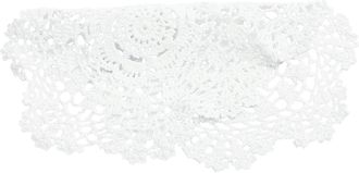 Lurrose rutschfeste Baumwoll Tischmatte Gehäkelt Dekorative Kleine Tischdecke Für Küche Esszimmer Und Party Langlebige Geschirrunterlage