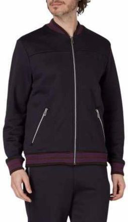Paul Smith Homme, Vestes, Multicolore, Taille: L Veste de jogging avec bordure c&ocirc;tel&eacute;e contrastante