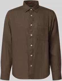 Marc O'Polo Regular Fit Freizeithemd aus reinem Leinen