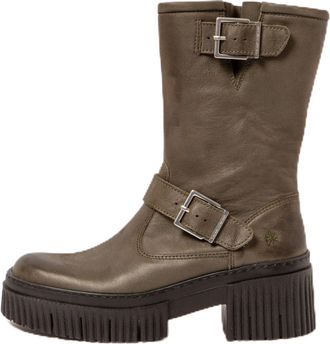 Art Art Damen 1397 York Oxford-Stiefel, kaki, 39 EU