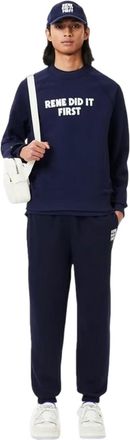Lacoste Rene Did It First Trainingshose f&uuml;r Herren/Damen Unisex (Dunkles Marineblau)