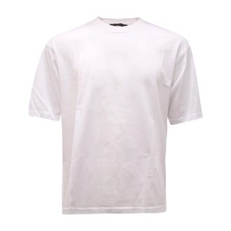 low brand Homme, Tops, Blanc, Taille: M Maillot Broderie Hirondelle en Blanc