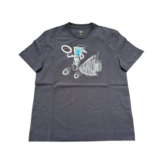 Fendi Fendi T-Shirts und Poloshirts - - Tops - Herren - Grau - S
